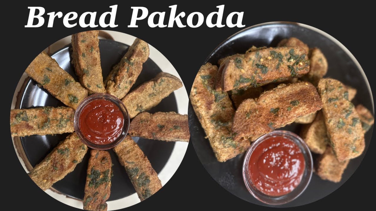रिमझिम बारिश में चटपटे और तीखे ब्रेड पकोड़े | Bread Pakoda Recipe |Aloo ...