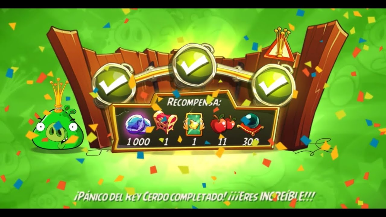 Angry Birds 2 - King Pig Panic (Pánico del rey cerdo) - 02/04/2025 ...