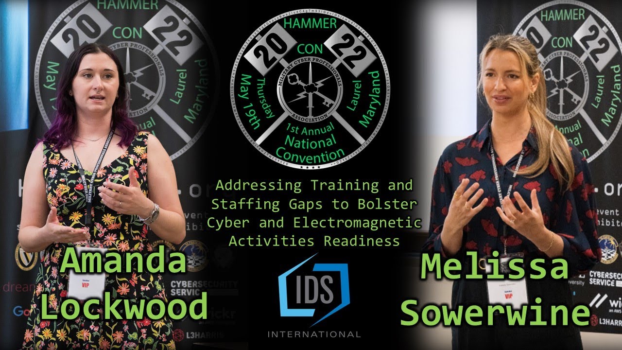 HammerCon 2022: Amanda Lockwood & Melissa Sowerwine, IDS International ...