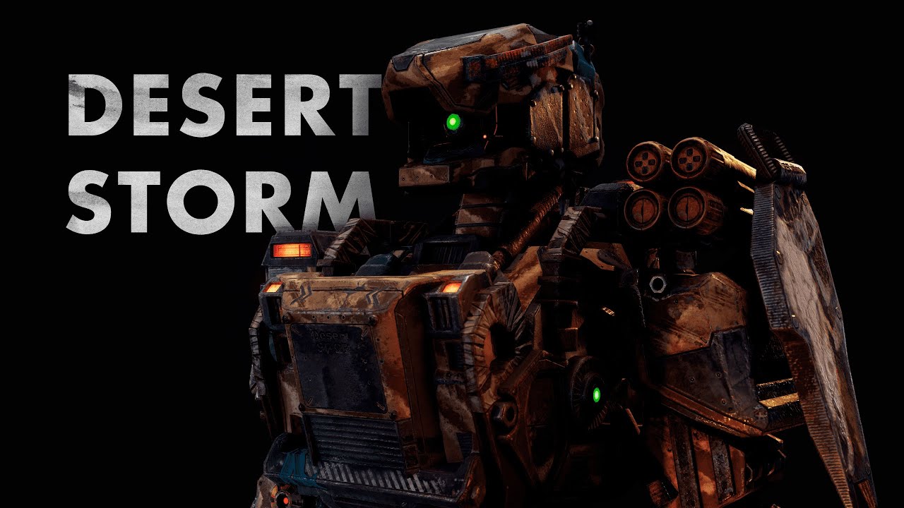 "Desert Storm" game character present - YouTube