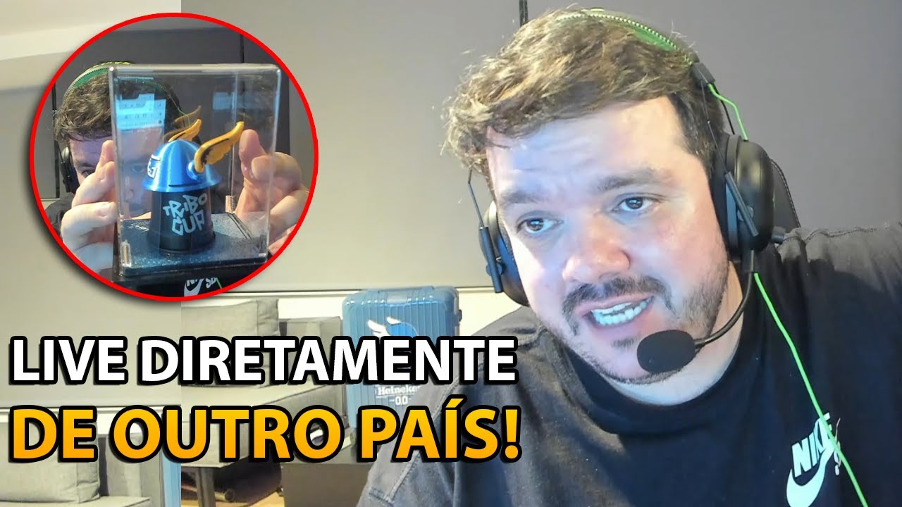 GAULES FINALMENTE REVELA PARA ONDE VIAJOU E ABRE LIVE! | CORTES DO ...