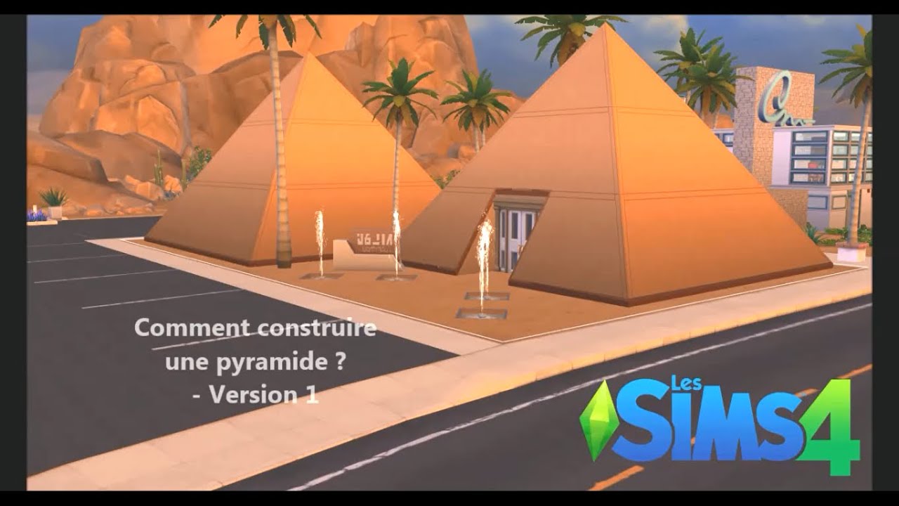 [The Sims 4] Comment construire une pyramide ? - Version 1 - YouTube