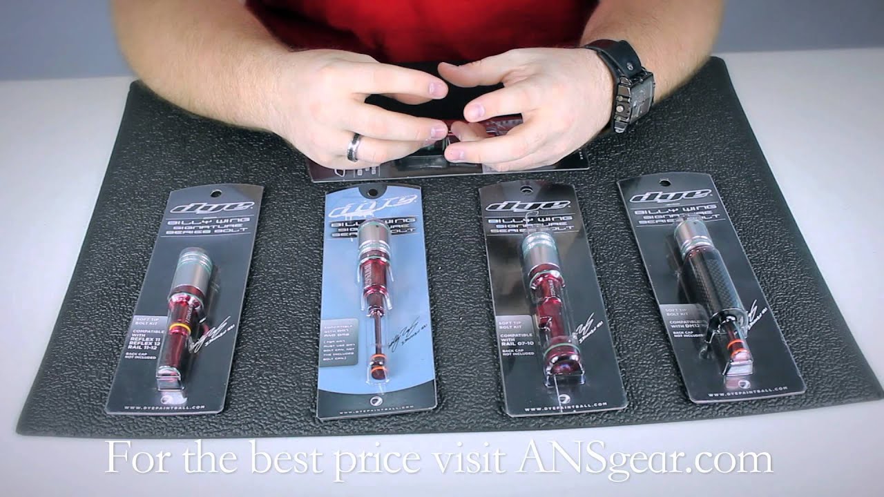 Dye Billy Wing Signature Series Bolt Kit - YouTube
