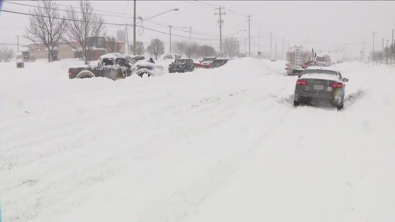 An update on conditions around Erie County during WNY lake effect snow ...