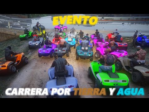 ⭐EVENTO⭐ | CARRERA EN MOTO ANFIBIA | DovuXLife | GTA V ROLEPLAY - YouTube
