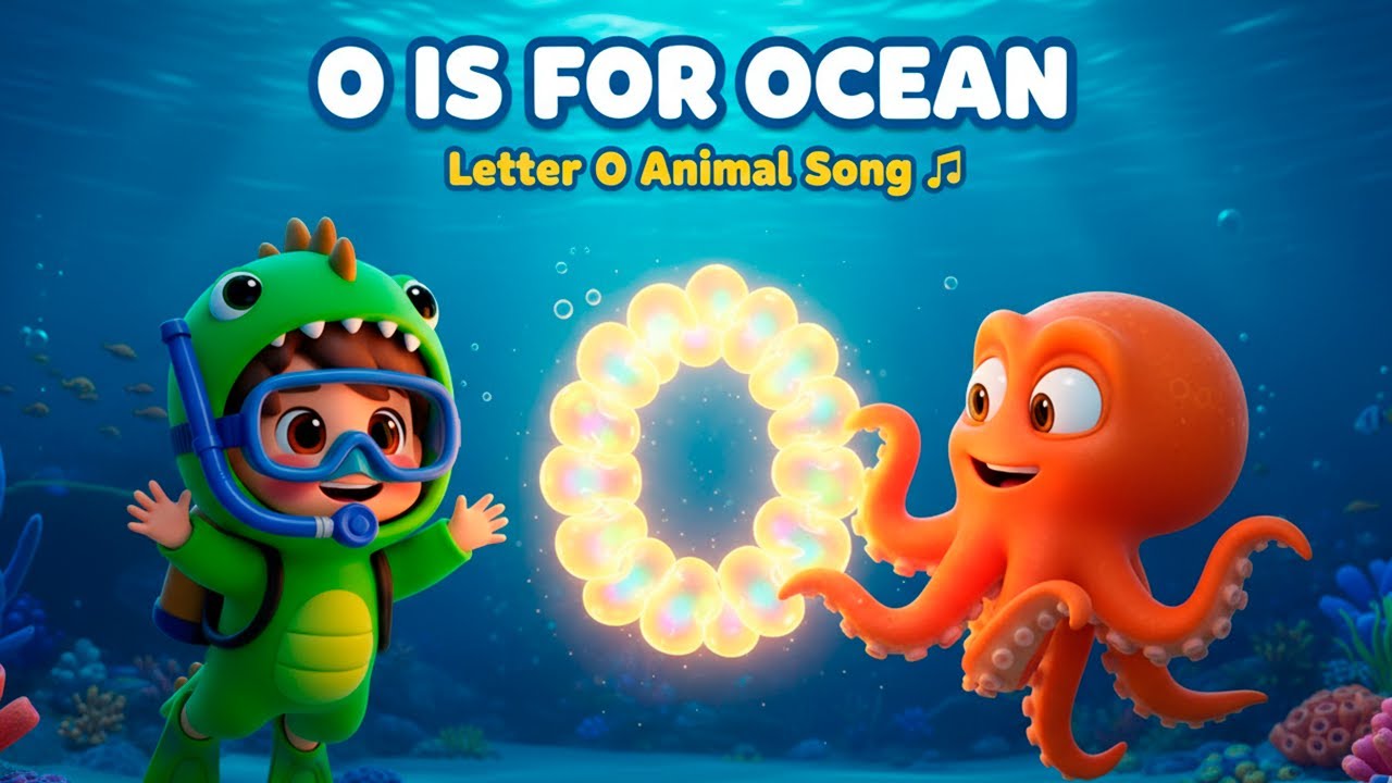 Learn Letter O Song for Kids – O Is for Ocean! - YouTube
