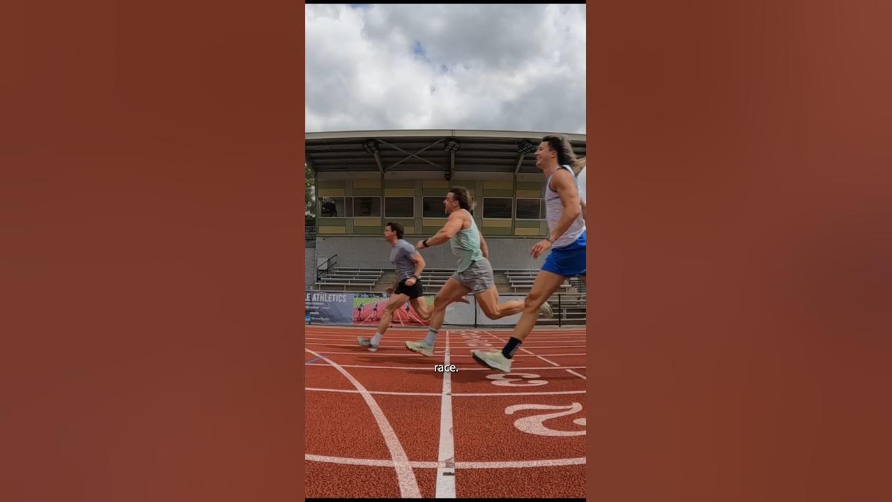 Run an 11.4s 100m Sprint as a Body Builder - YouTube