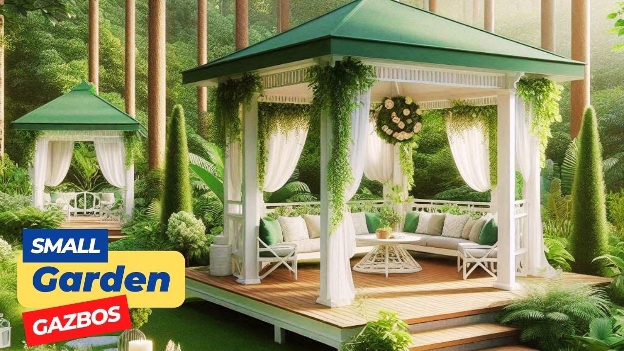 Top Small Garden Gazebo Ideas Transform Your Space! - YouTube