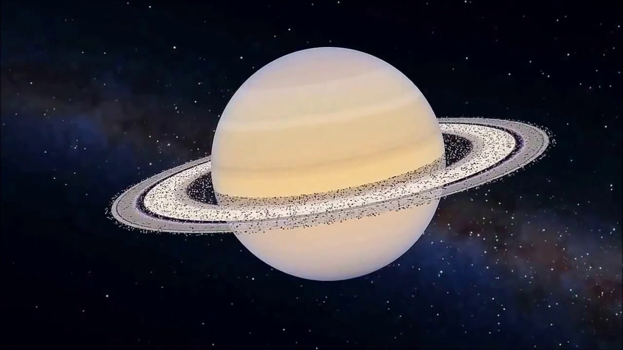 SATURNE & SES ANNEAUX - Planète géante gazeuse - Enigma - Invisible ...