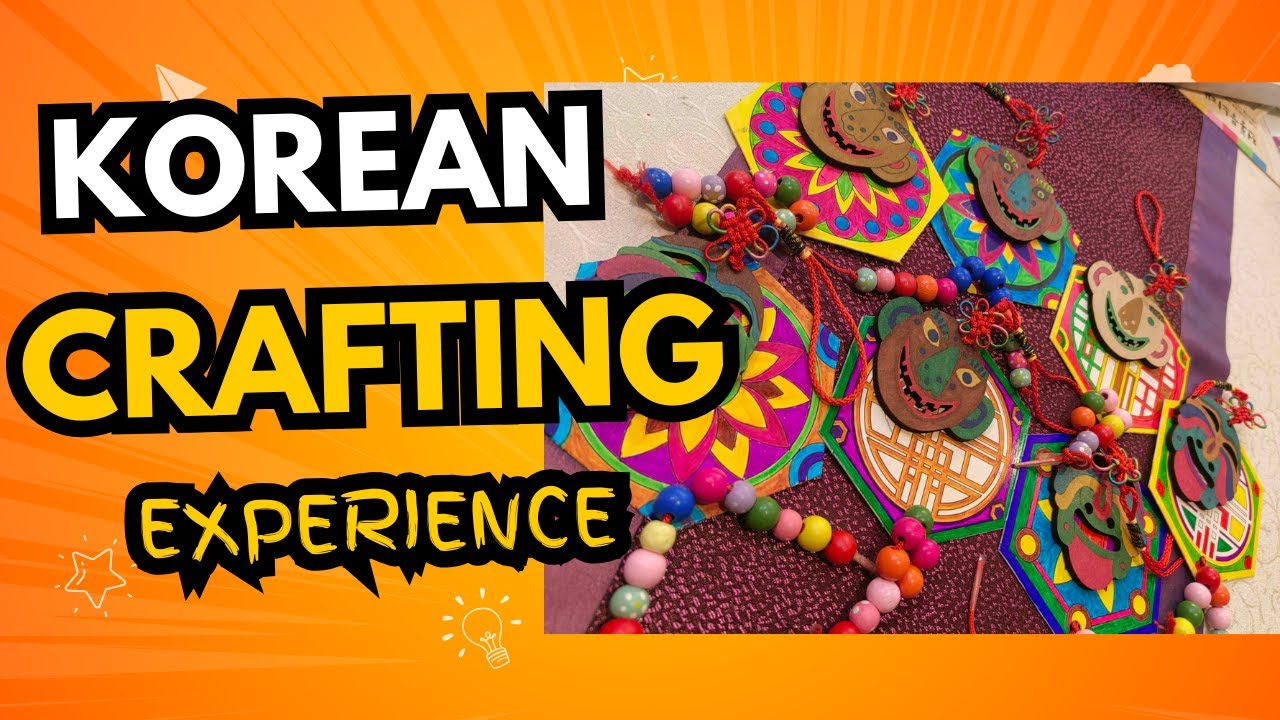 Korean Traditional Experience: Norigae Making (Chuseok) - YouTube