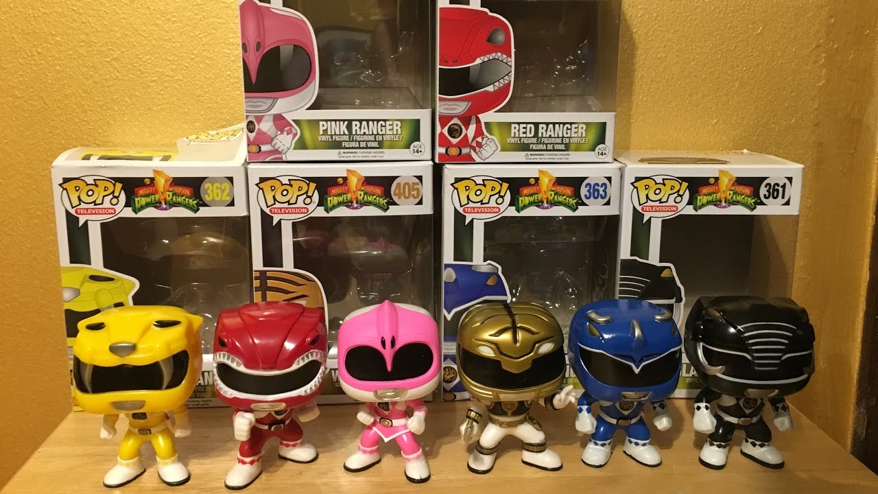 Episode My power Rangers Pop vinyl Collection - YouTube