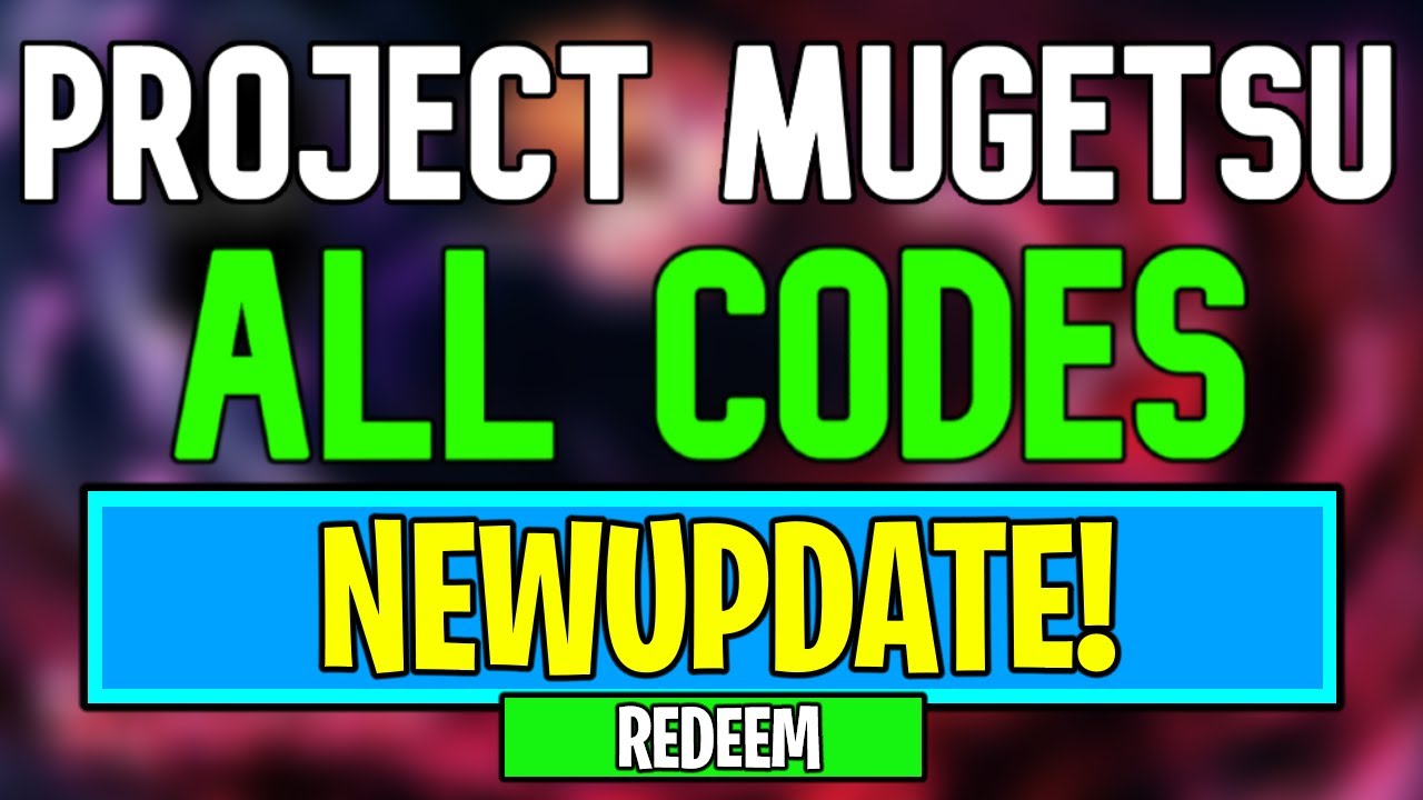 New Project Mugetsu Codes | Roblox PM Codes (June 2024) - YouTube