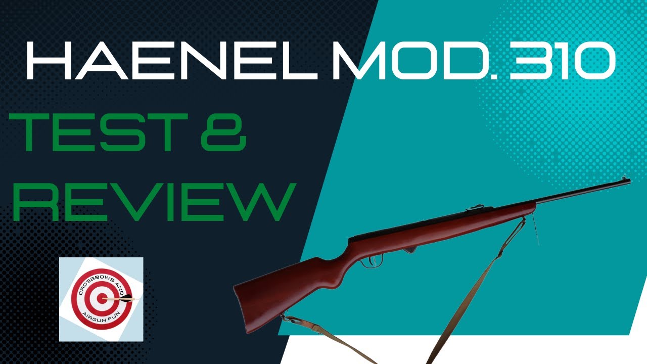 Luftgewehr Haenel Modell 310 - Vorstellung und Test - YouTube