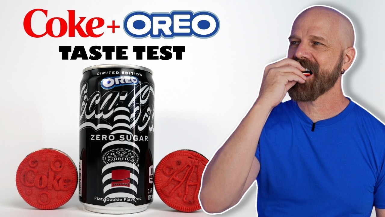 Coke Meets Oreo: Limited Edition Taste Test! - YouTube