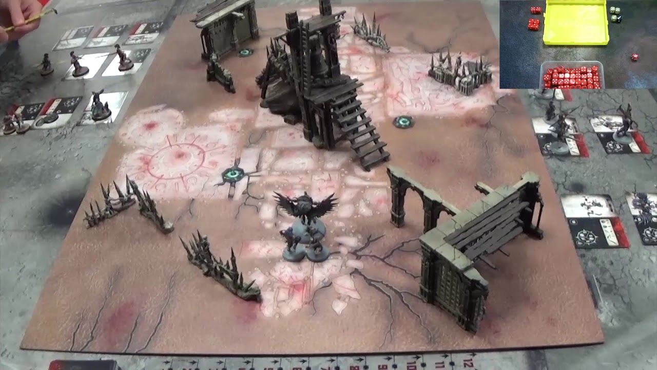Warhammer Warcry Mini Tournament round 2 Splintered Fang vs Corvus ...