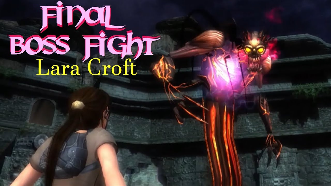 Tomb Raider: Legend - Final Boss Battle figthing Amanda - YouTube
