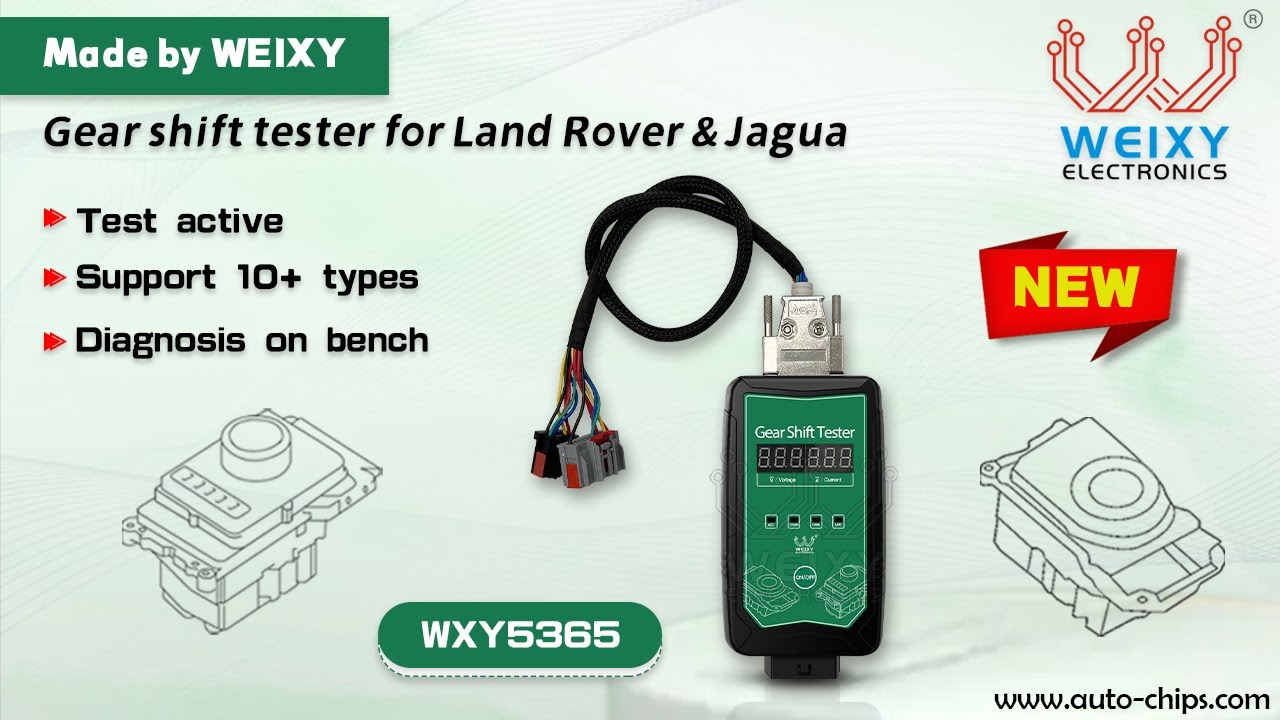 Gear shift module tester for Land Rover & Jaguar by WEIXY Electronics ...