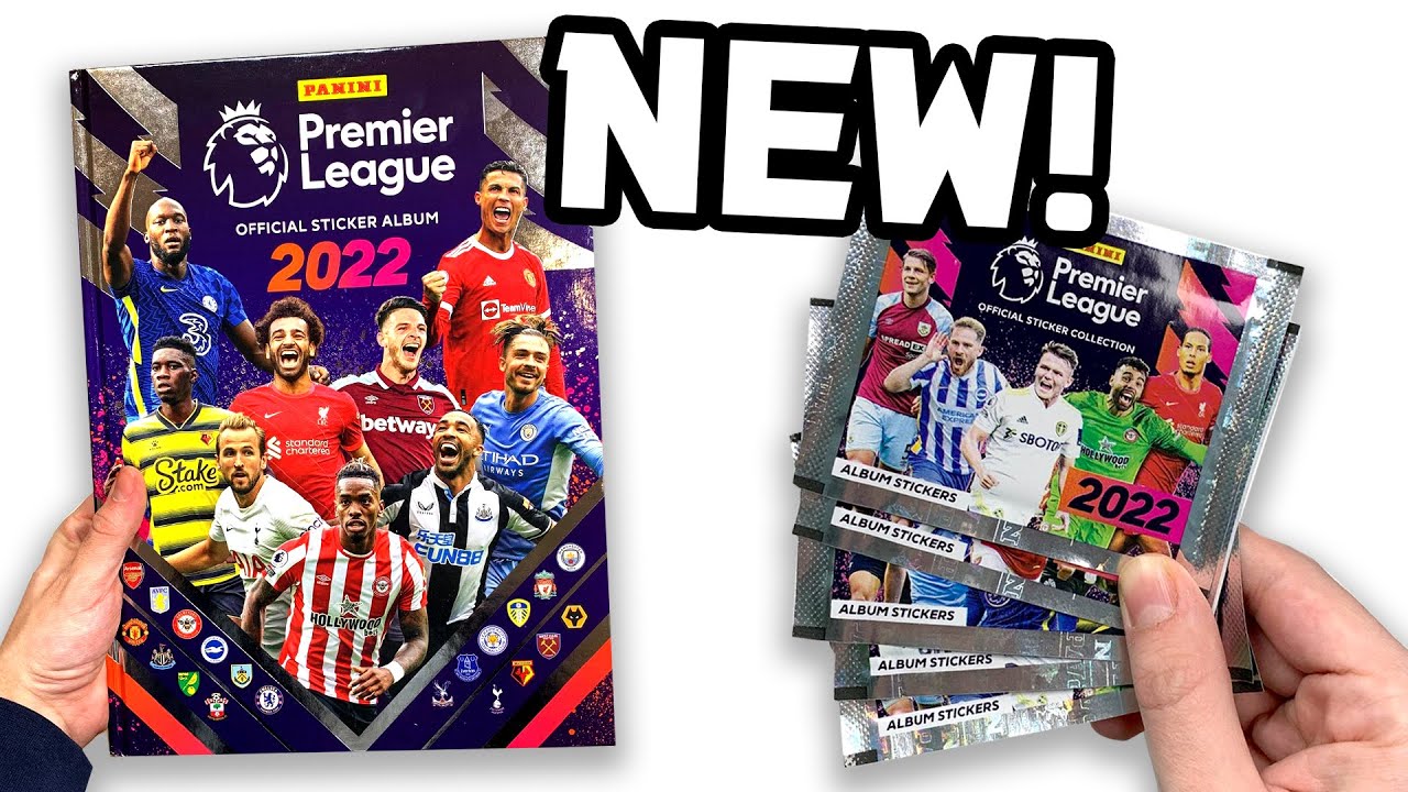 *NEW* Panini Premier League 2022 Sticker Collection!! (Hardback Album ...