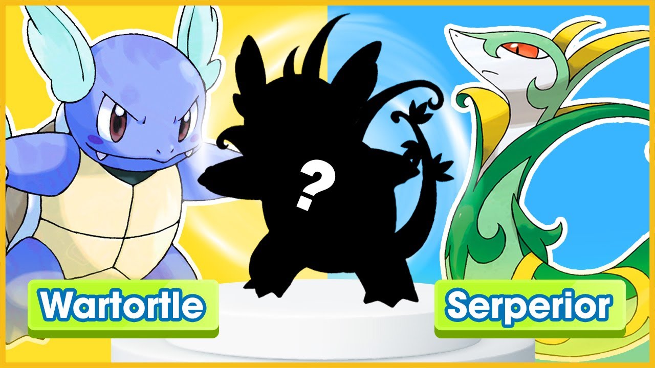 Pokemon Fusion | Wartortle + Serperior | pokemon infinite fusion ...