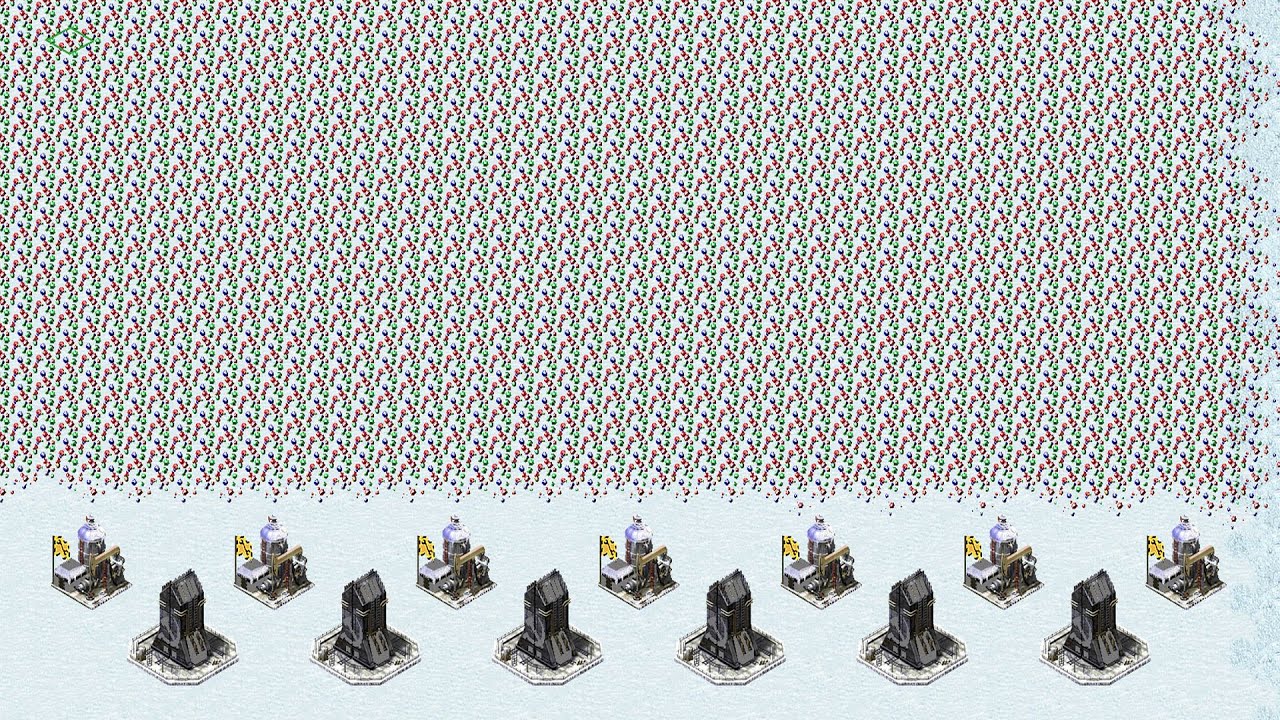 Yuri's Revenge Red Alert 2 New Map 2025 Edit By AP Super Extra Hard AI ...