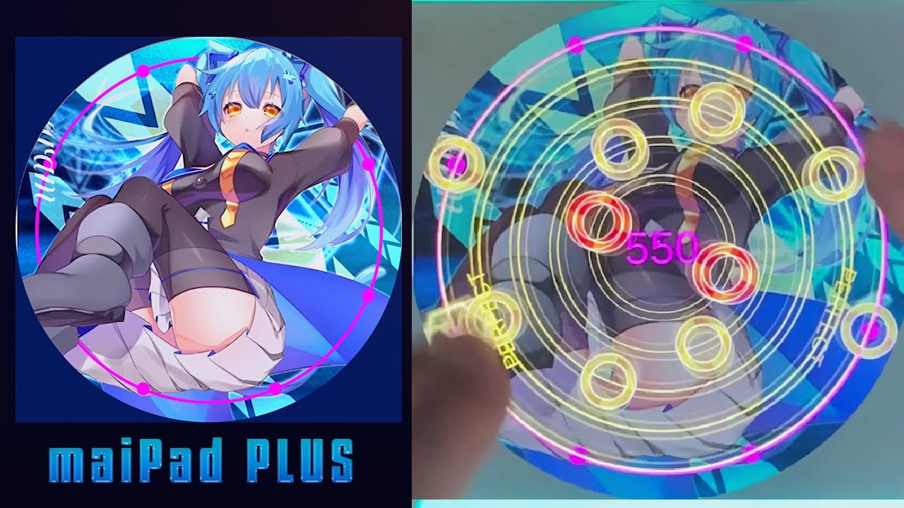 【maiPad PLUS】Octagram【All Perfect】【maimai創作譜面】 - YouTube