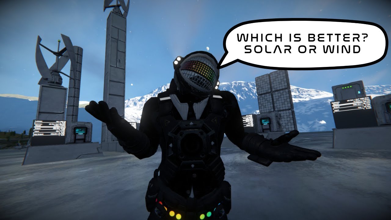 How To Power Your Base In Space Engineers - YouTube