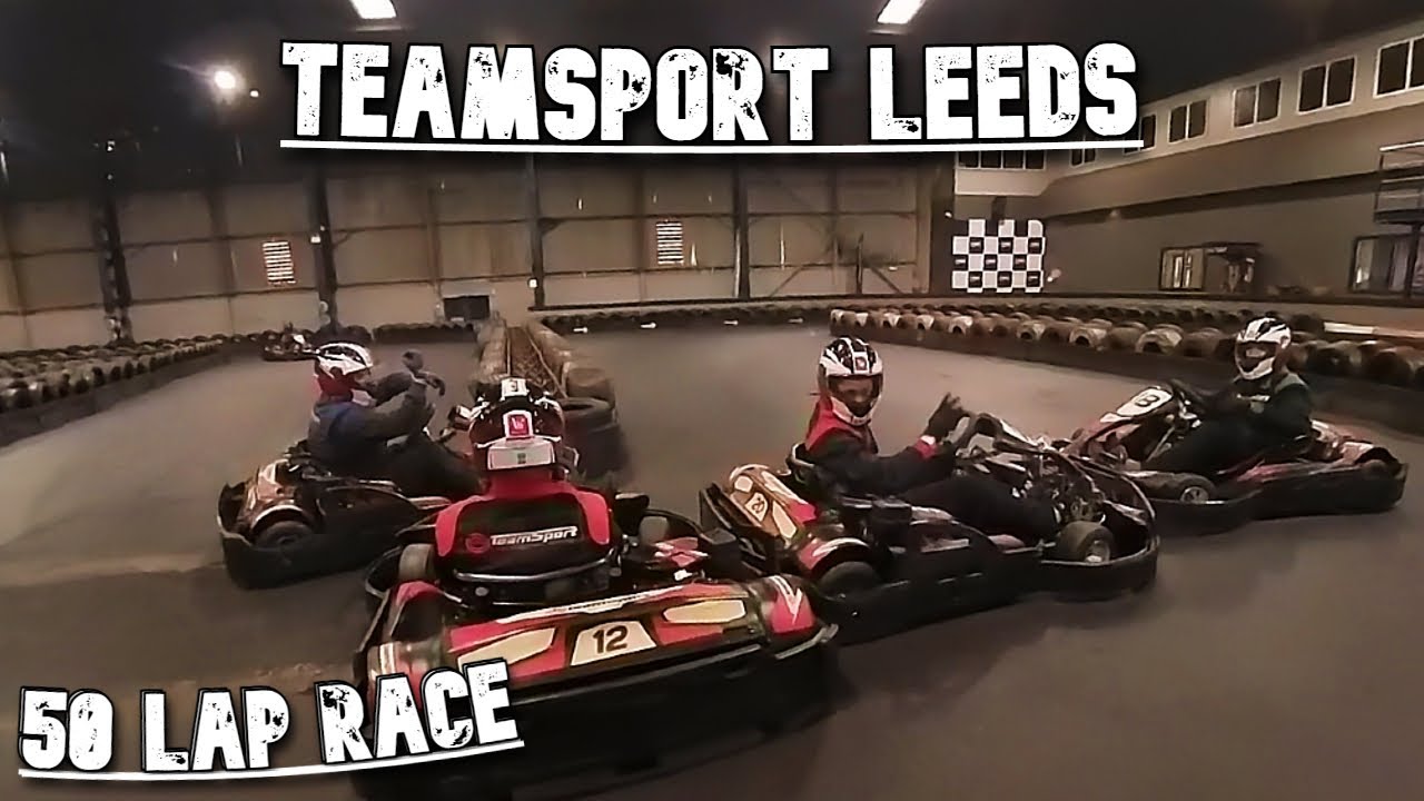 50 lap race highlights at TeamSport Go Karting Leeds - YouTube