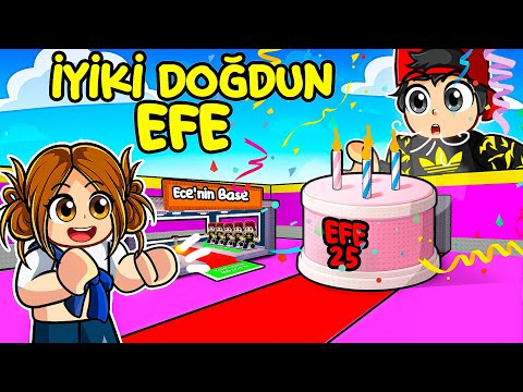 EFE'NİN DOĞUM GÜNÜ💥ROBLOX STEAL AN ARIGİLLER