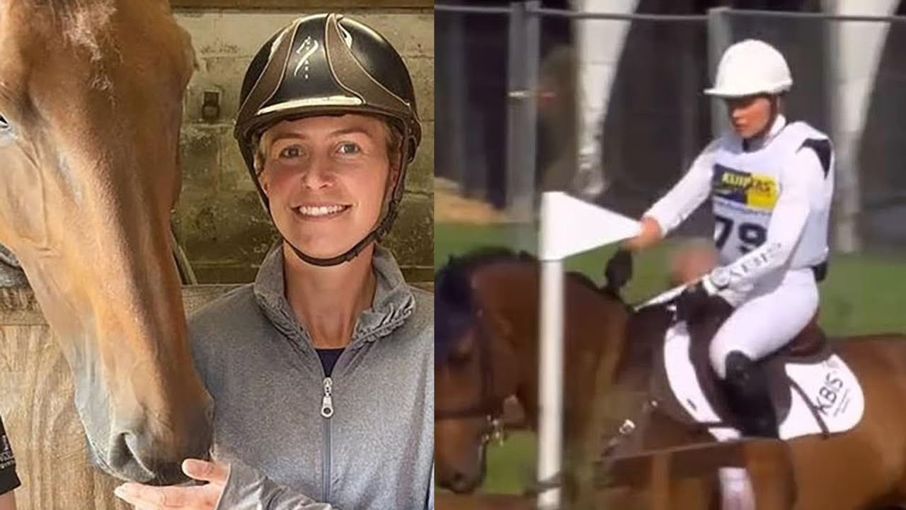 British horse rider dies after falling into water at equestrian event ...