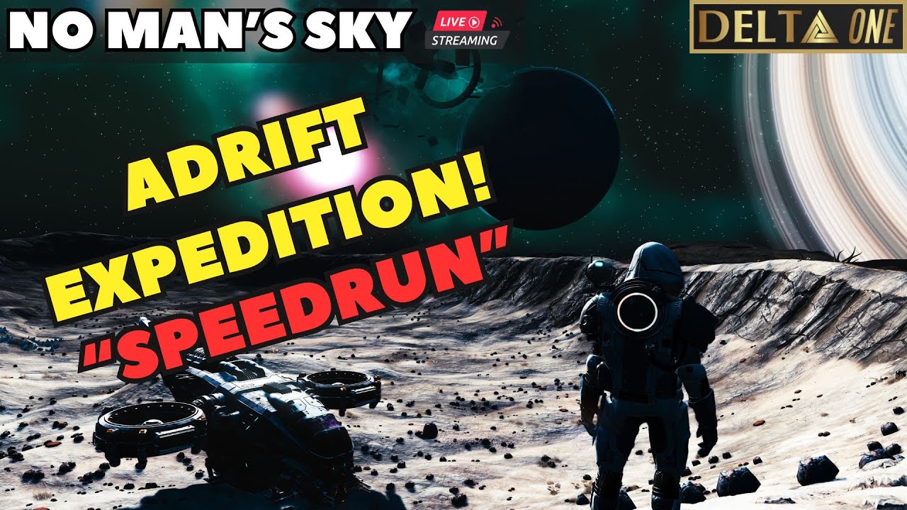 ADRIFT UPDATE in No Man's Sky: Speedrun Time! - YouTube