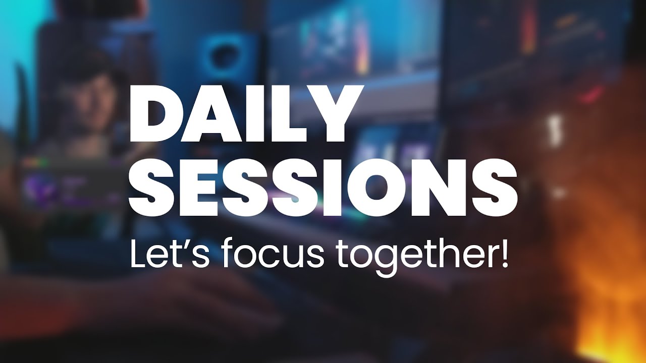 DAILY SESSIONS 04 – Work/Study With Me | 90-min Deep Focus with ...