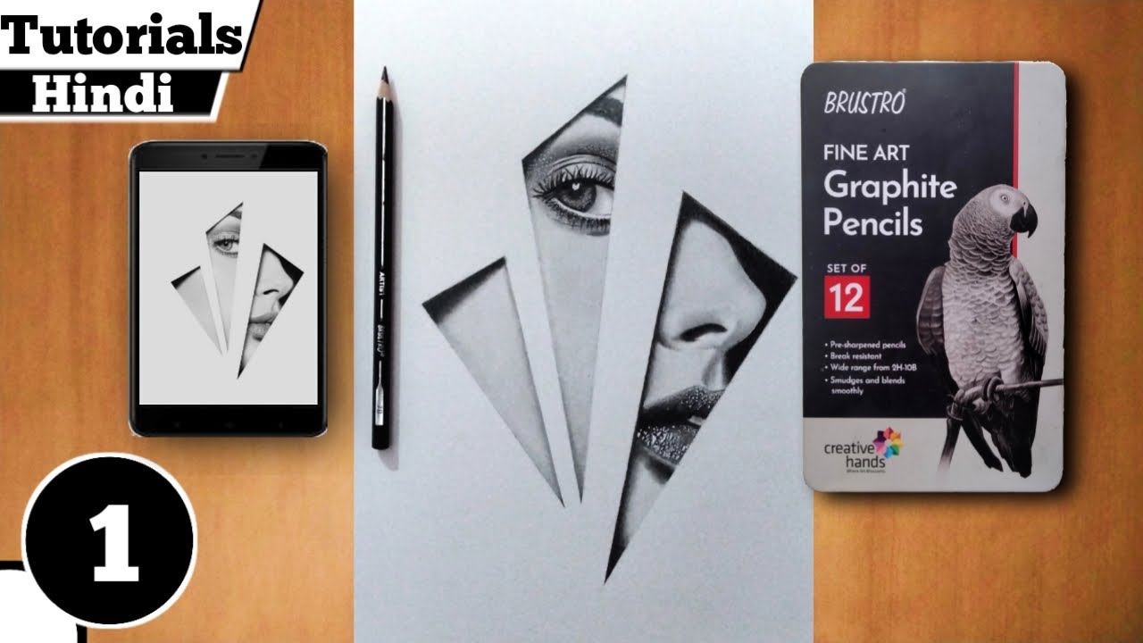 3D hyper realistic drawing | Top 3d art | 3d drawing @vkartbox - YouTube