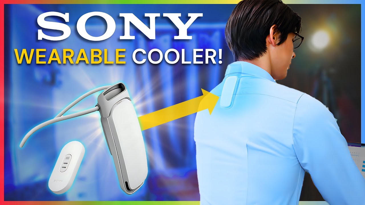 Sony made a Wearable Body Cooler and Warmer! - YouTube