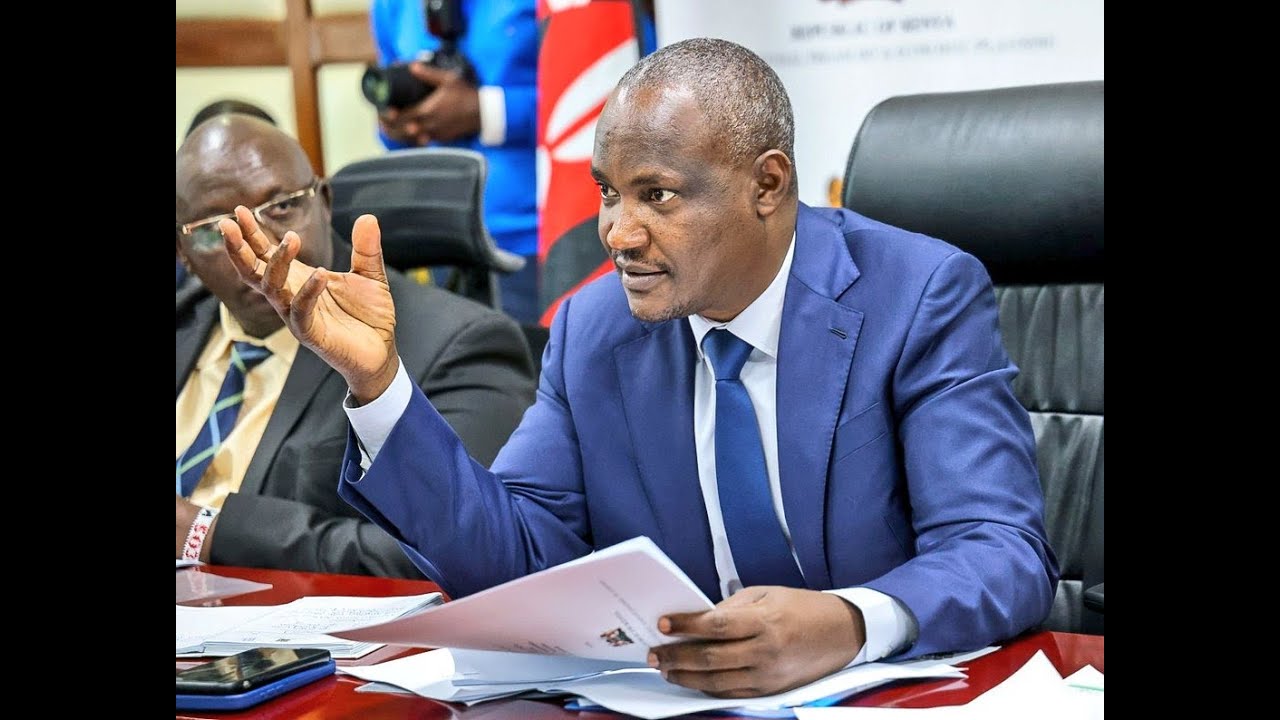 LIVE: Treasury CS John Mbadi Appears Before The Senate Plenary For ...