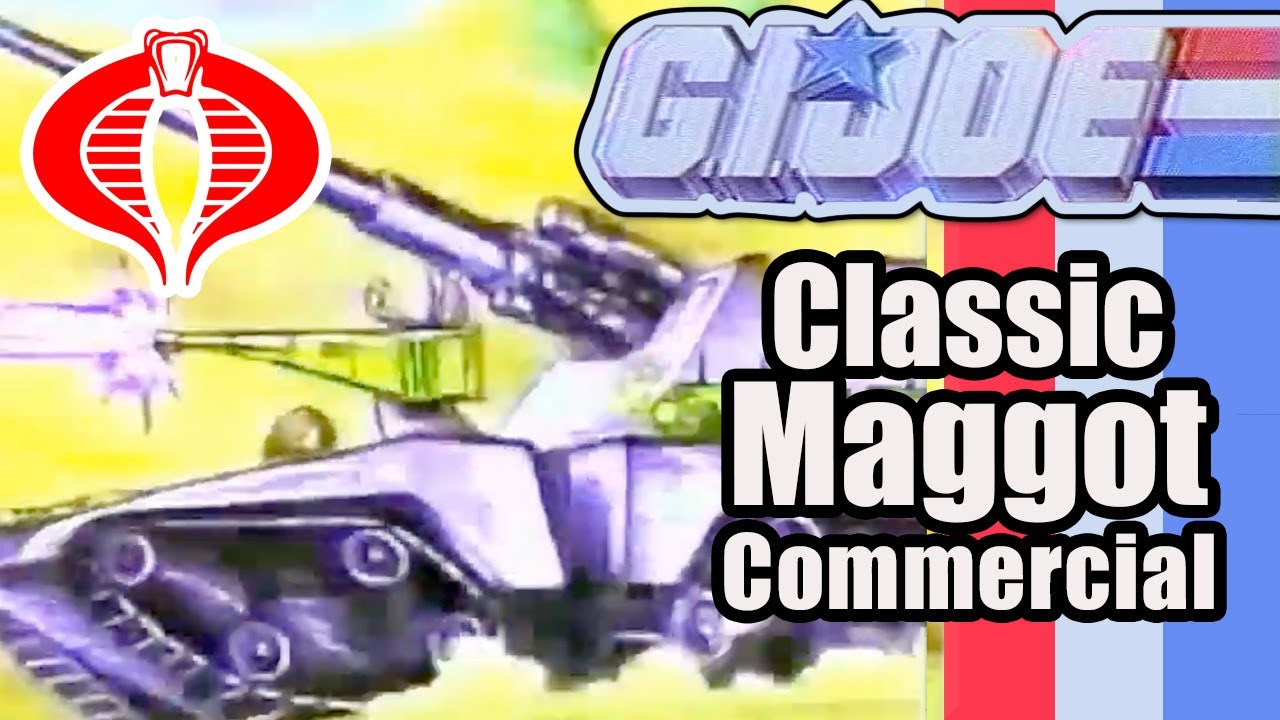 GI Joe Commercial | 1987 COBRA MAGGOT | Retro Toy Commercials # ...