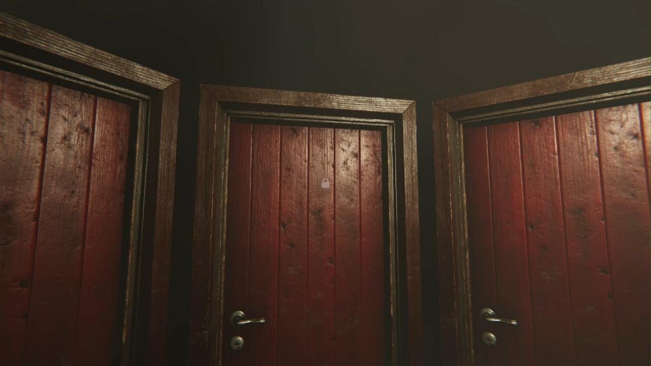 Room of red doors - YouTube