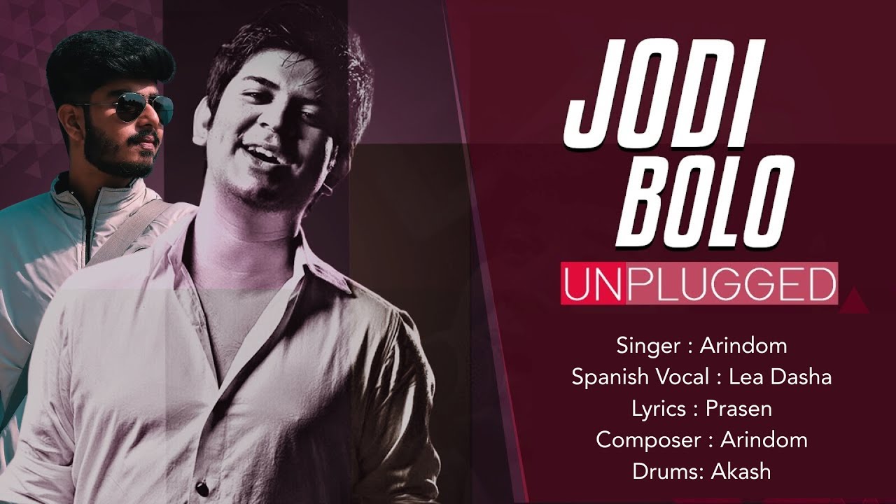 Jodi Bolo (Unplugged Version) | Arindom ft. Lea Dasha | Drums by Akash ...