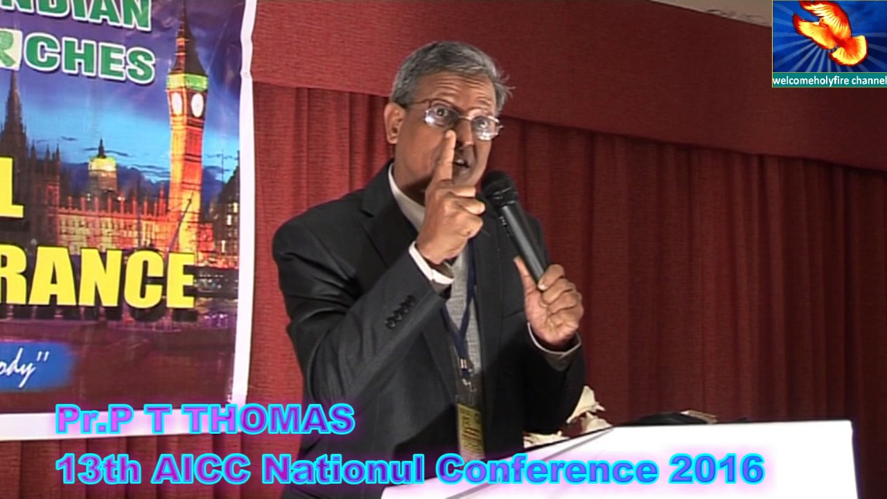 Pr P T THOMAS 13th AICC National Conference 2016 UK - YouTube