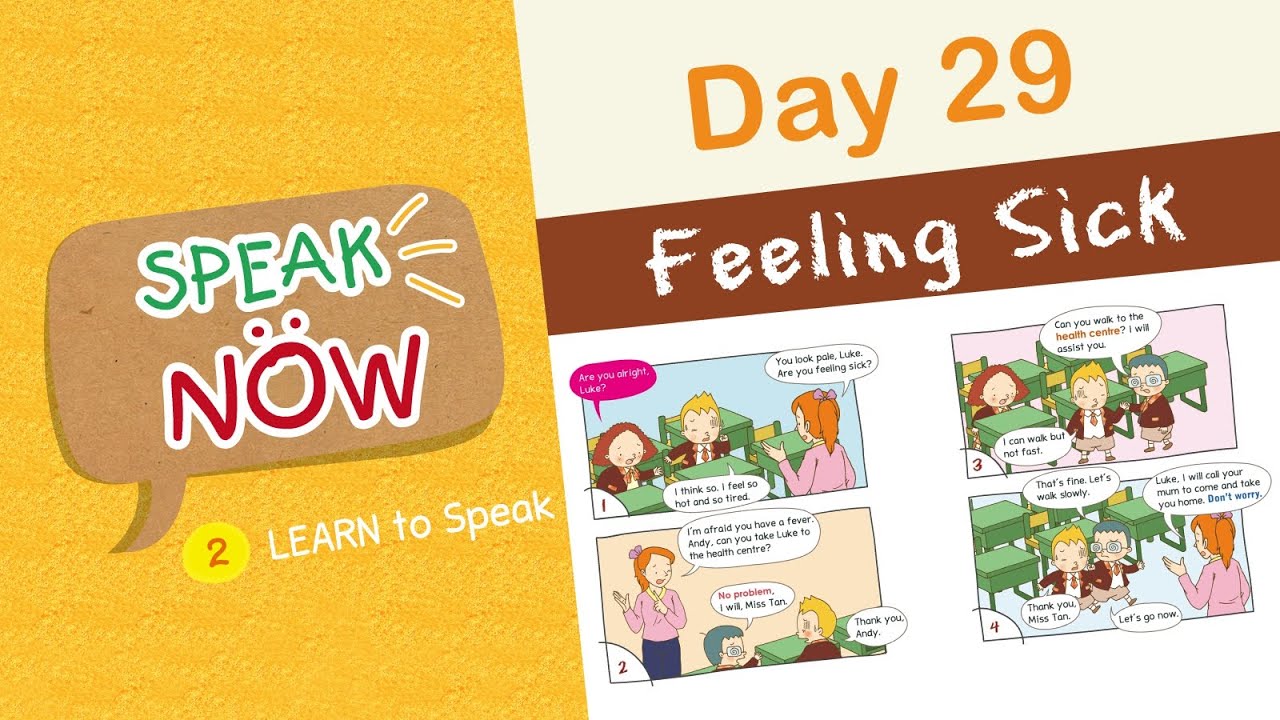 Speak Well In 60 Days | Day 29 Feeling Sick | Easy Dialogues | Every ...