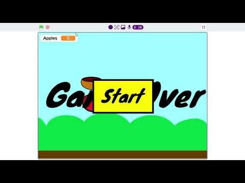How to make apple catching game in pictoblox. very easy+life - YouTube