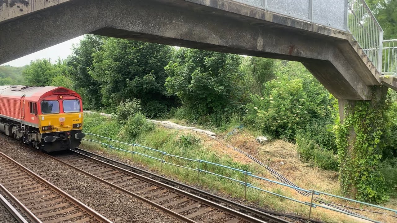 Class 66 | 66019 | DB Cargo UK - YouTube