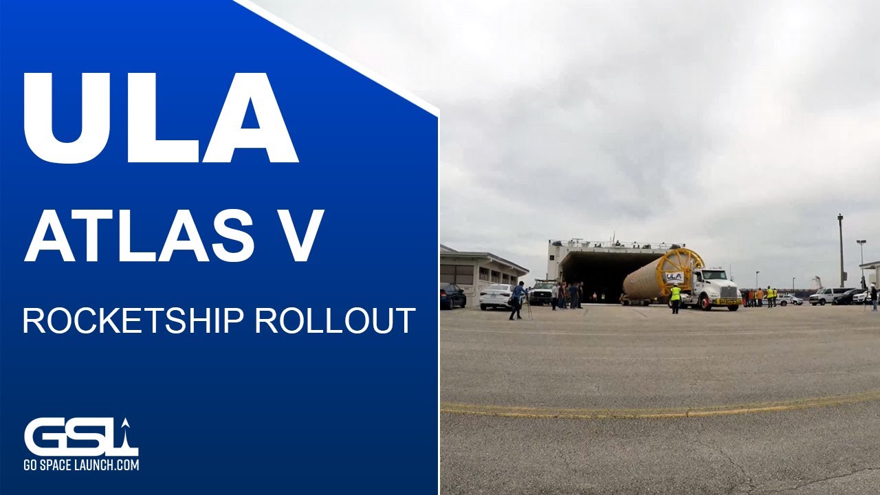 ULA Atlas V for CFT - Rocketship Rollout - YouTube