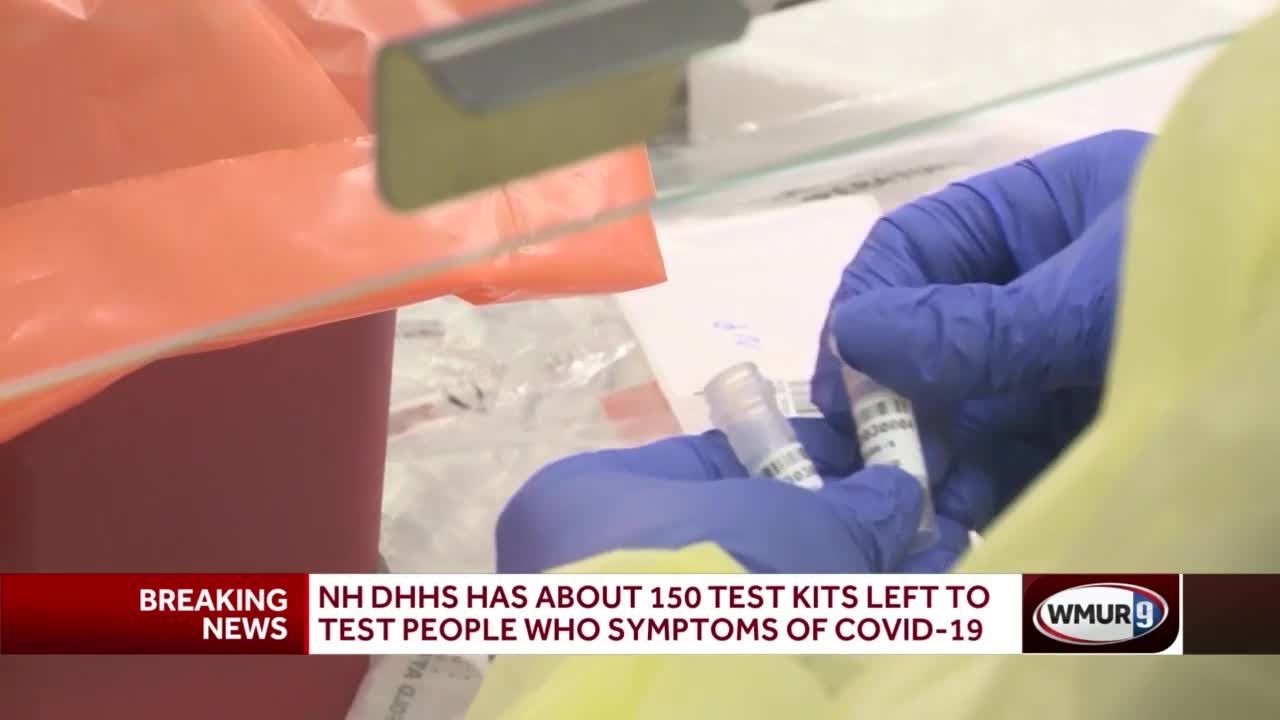NH DHHS: About 150 kits currently left to test for COVID-19 - YouTube