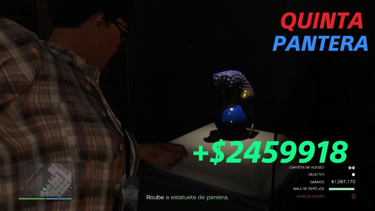CAYO PERICO HEIST - GTA V Online - QUINTA PANTERA - YouTube