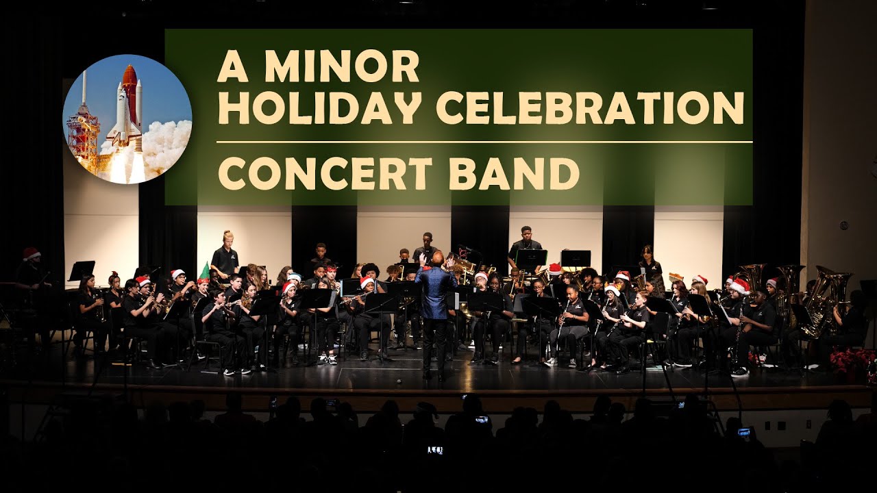 A Minor Holiday Celebration (CMMS Concert Band 2022 Winter Concert) 4K ...