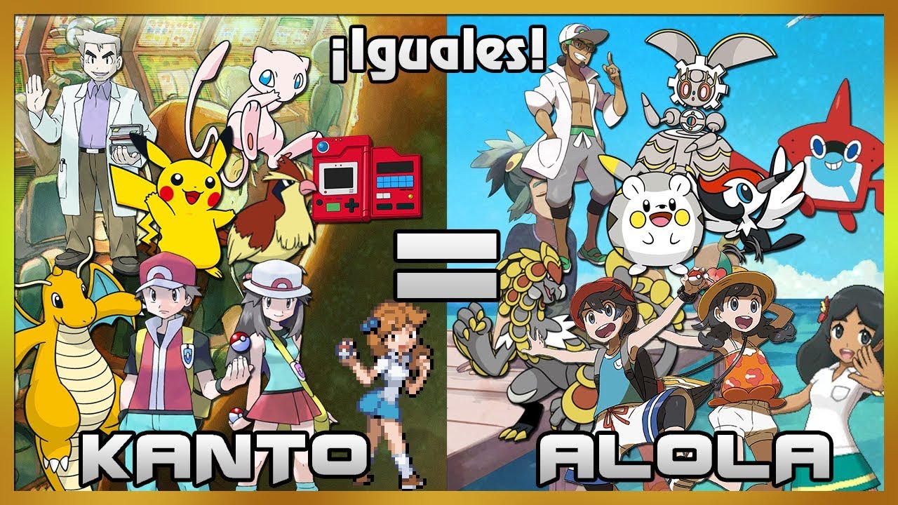 COSAS QUE HAY EN TODAS LAS REGIONES DE POKÉMON #1 - YouTube