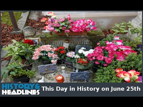 This Day in History on June 25th - YouTube