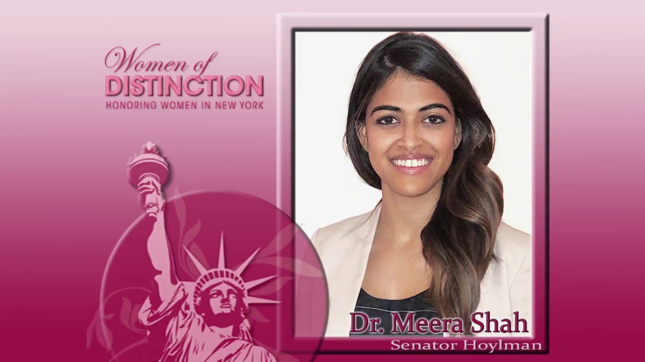 Dr. Meera Shah - Senator Hoylman's 2018 Woman of Distinction - YouTube
