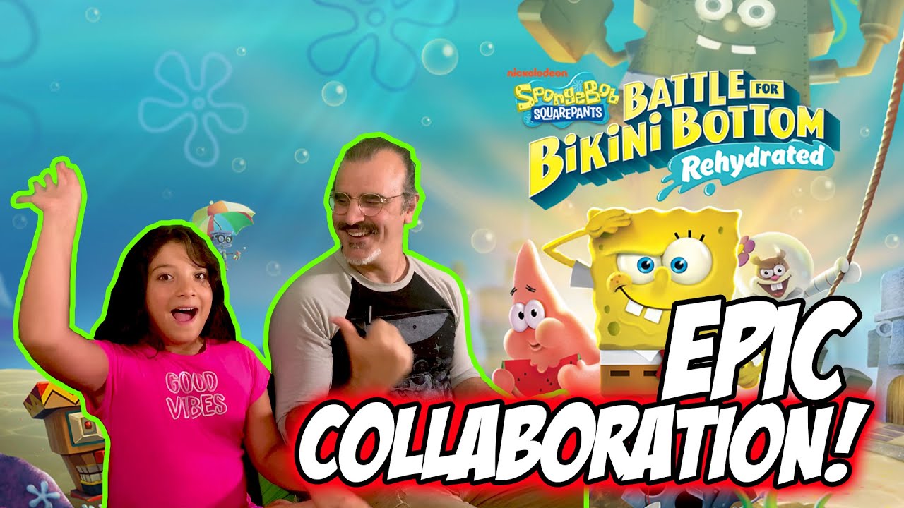 Lilly with GigaVega Play SpongeBob Battle For Bikini Bottom on the ...