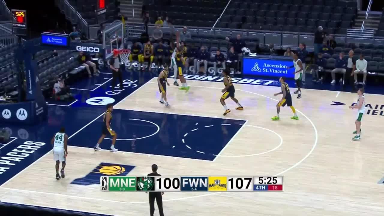 Eric Demers with a Steal vs. Fort Wayne Mad Ants - YouTube